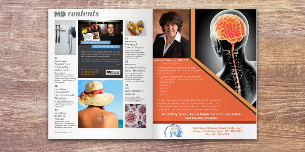 MD Monthly Magazine May Issue – Meghan Purkiss Creative