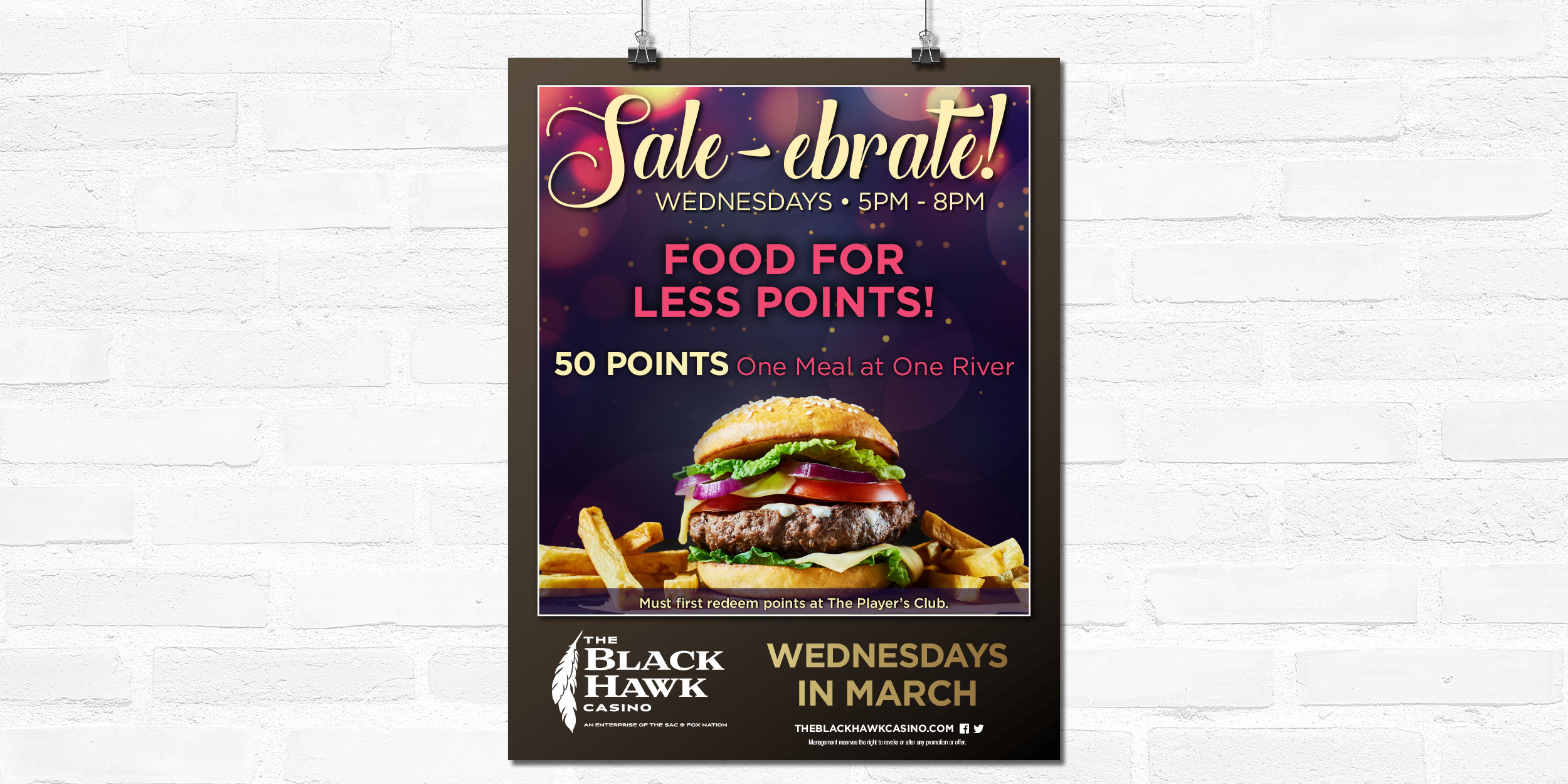 Black Hawk / Sac & Fox Casinos – March – Meghan Purkiss